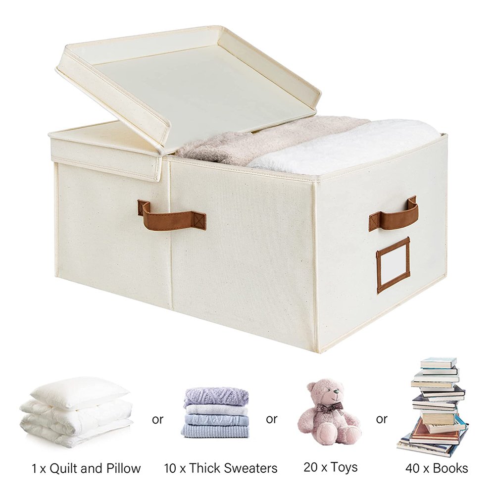 Custom Storage Boxes Clothes Organizer Bins with Lids - Great Shine ...