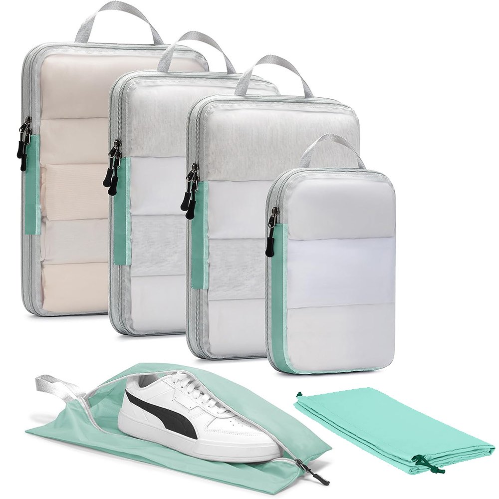 Compress Packing Cubes Travel Bag Set of 7 Manufacturer - Great Shine ...