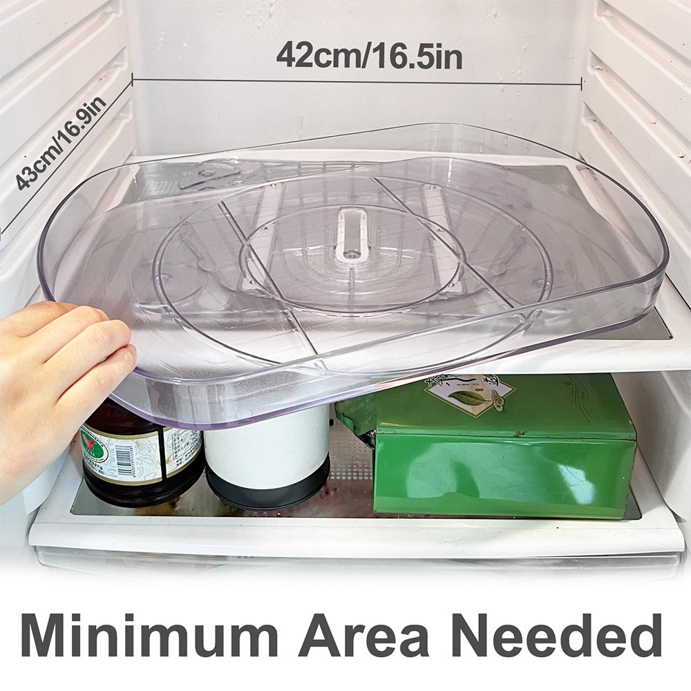 Custom Kitchen Storage Refrigerator Swivel Tray - Great Shine Home ...