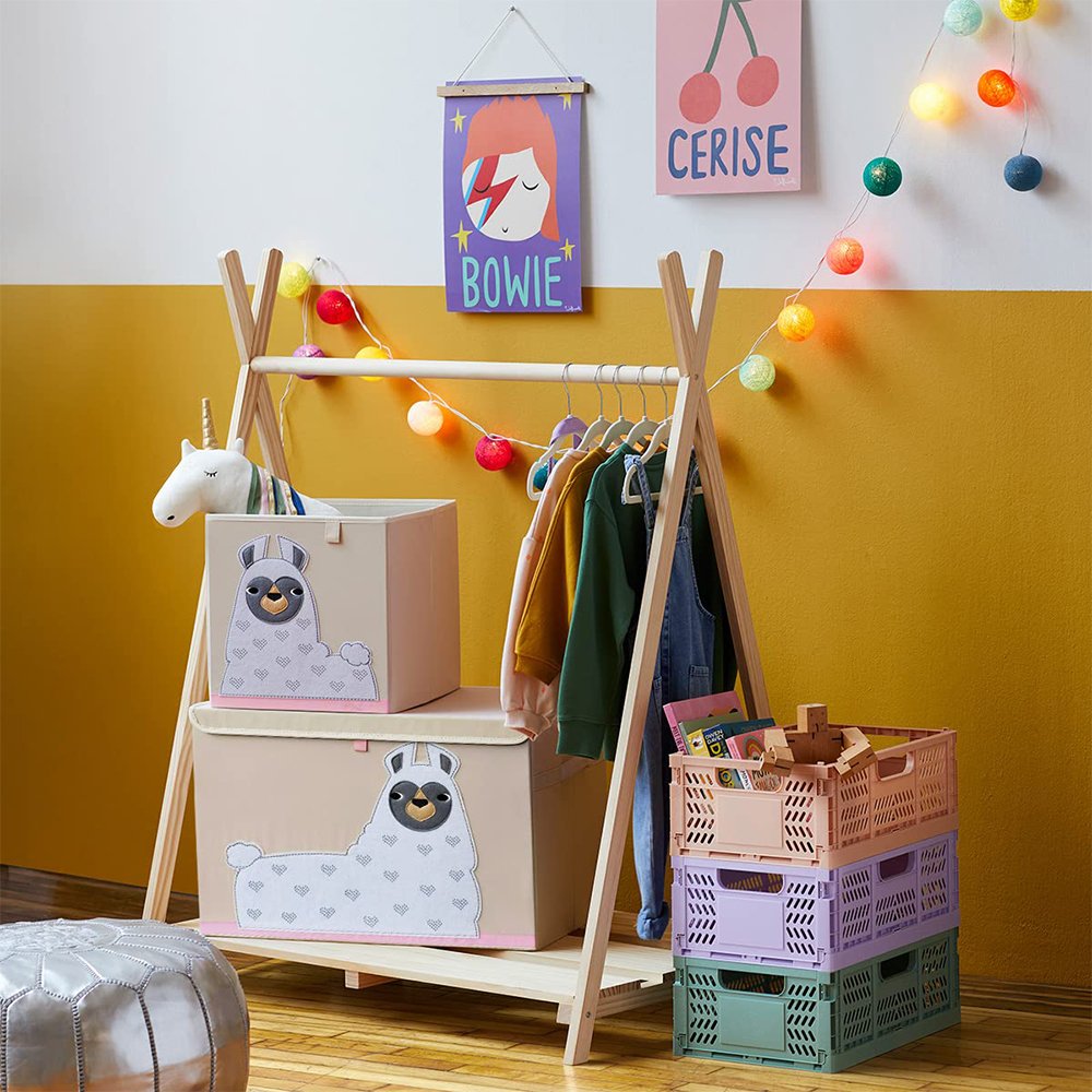 Embroidered Cartoon Animal Toy Chest Custom - Great Shine Home Storage ...