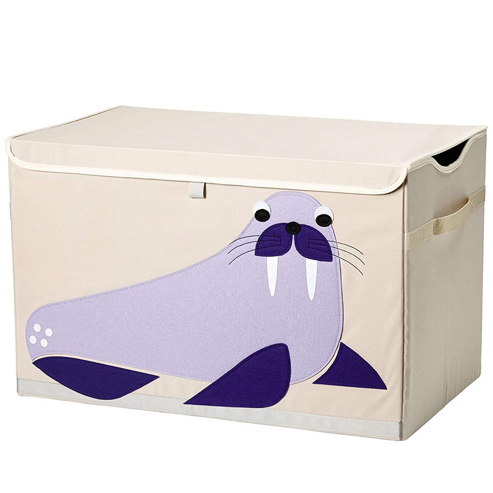 Embroidered Cartoon Animal Toy Chest Custom - Great Shine Home Storage ...