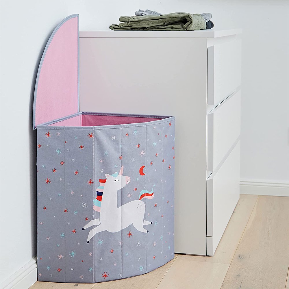 Personalised Laundry Hamper Laundry Basket With Triangle Cover - Great ...