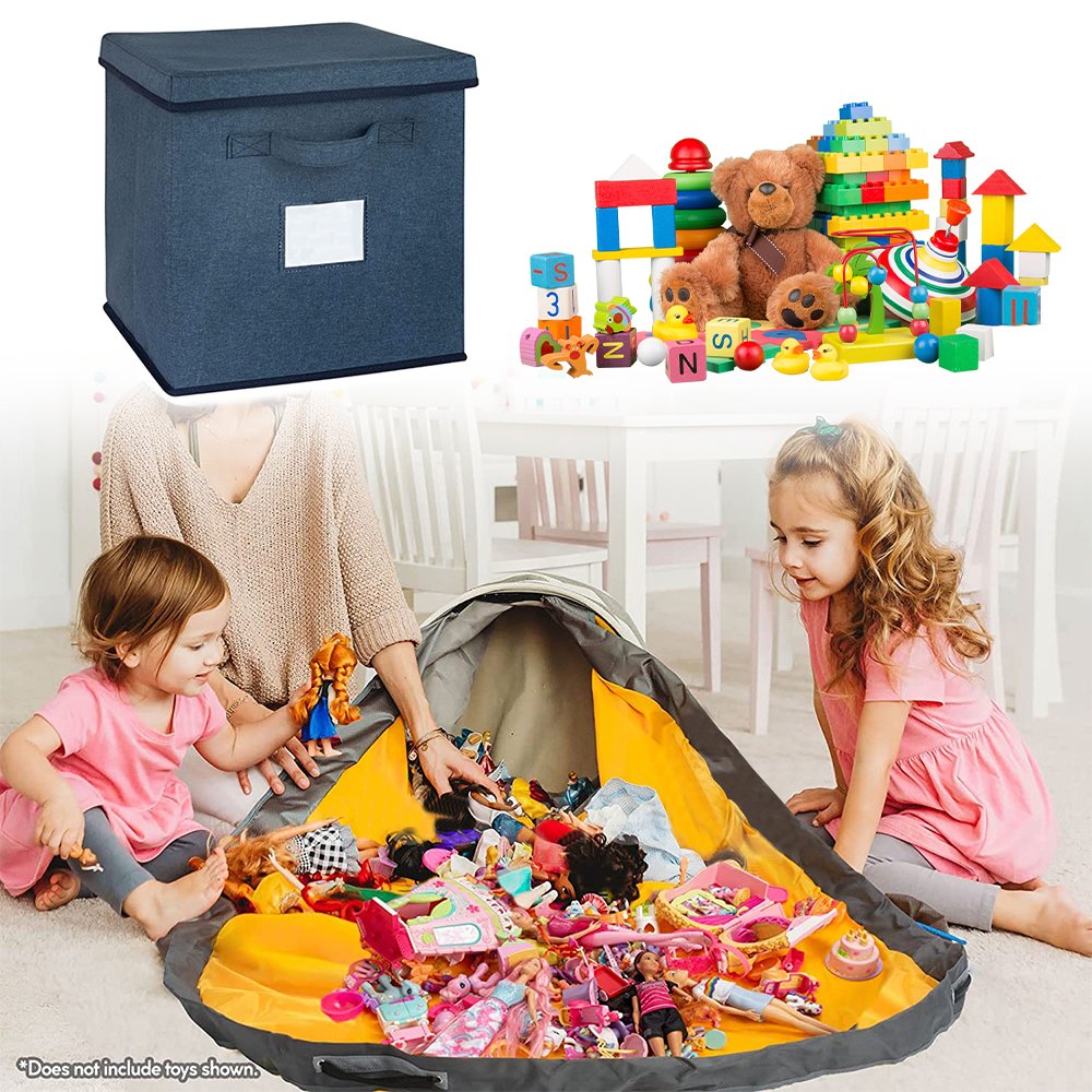 Children's SlideAway Toy Organizer Toy Chest Custom - Great Shine Home ...