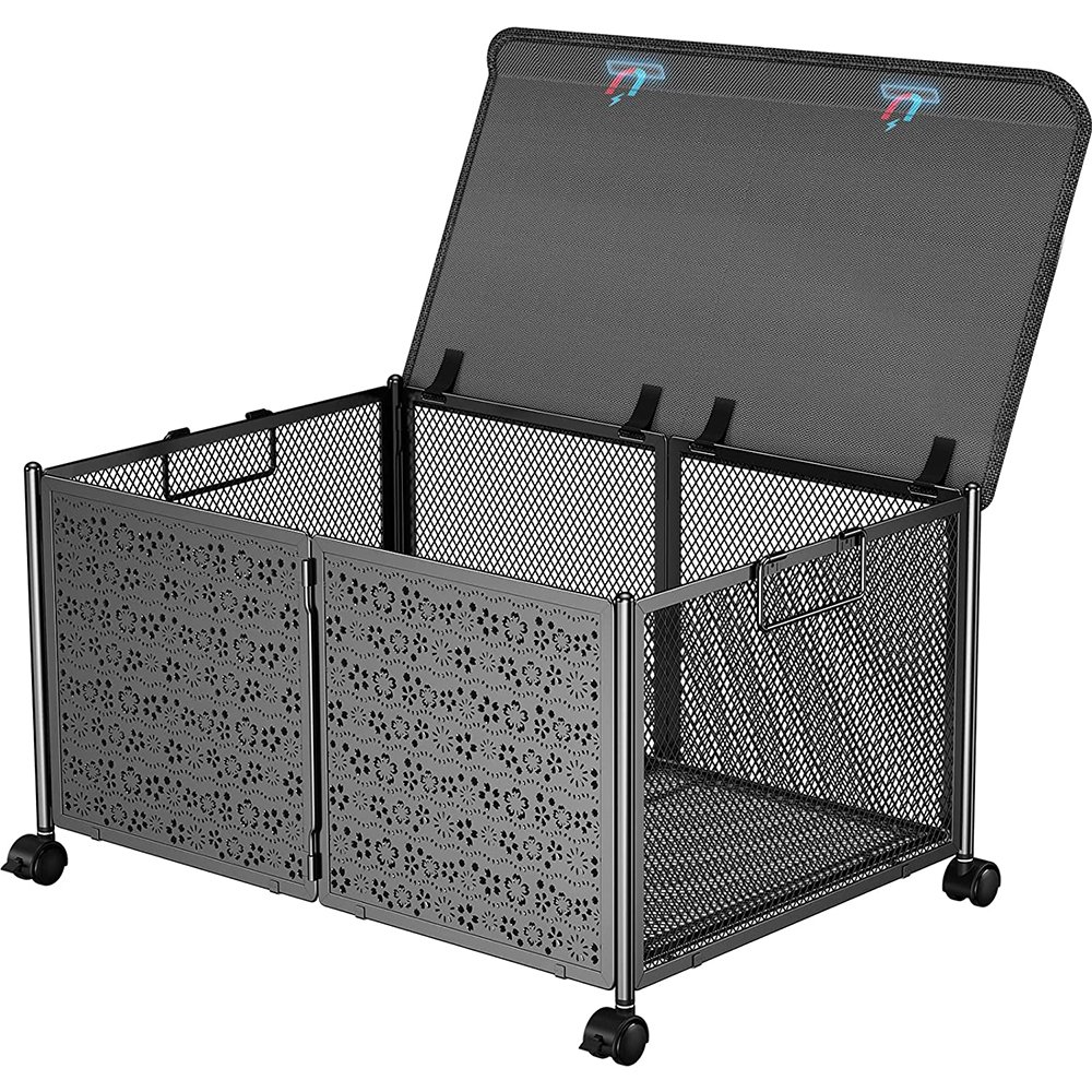 Large Capacity Custom Metal Toy Storage Box With - Great Shine Home ...