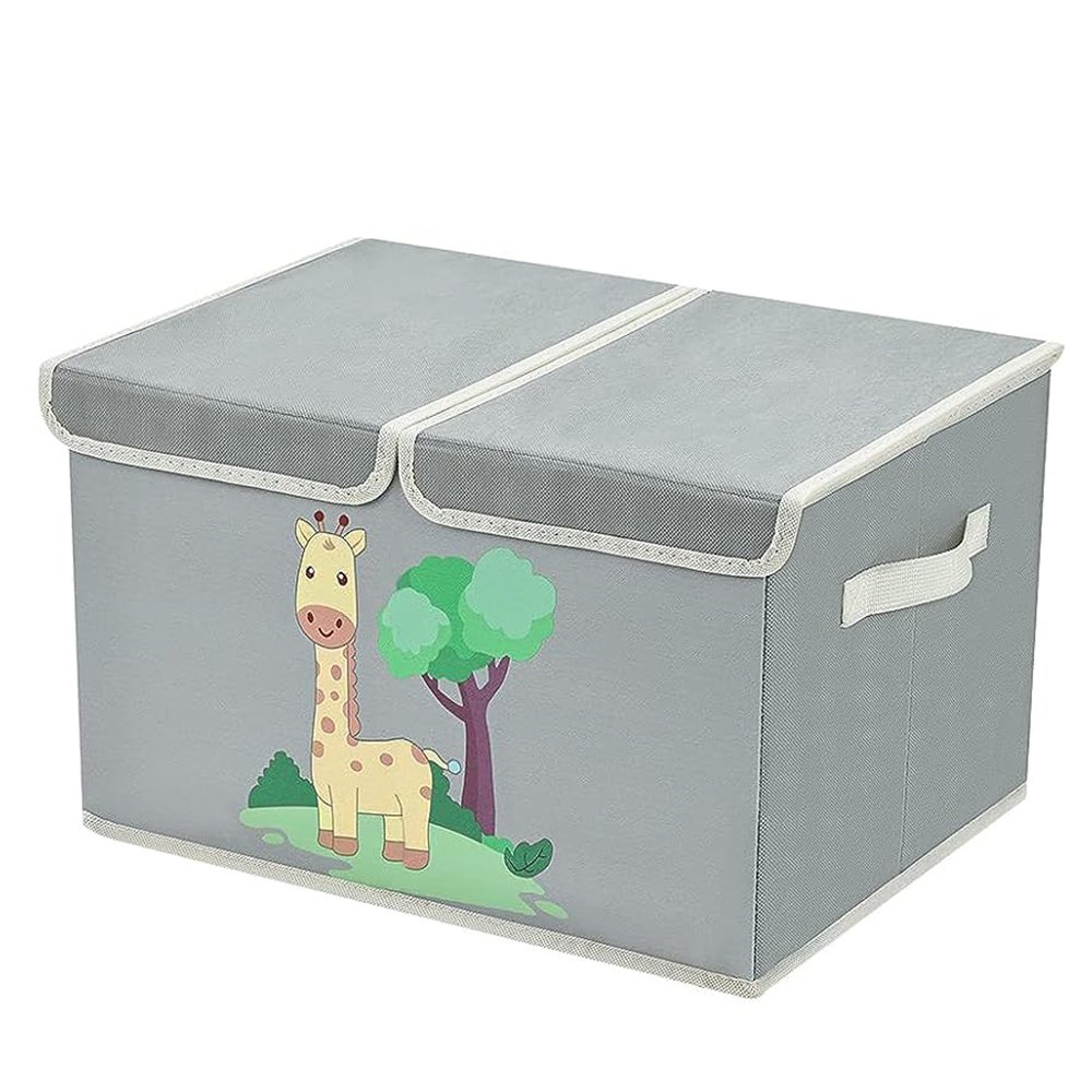 Custom Toy Bin Cartoon Animal Children Toy Storage Box 2 Sets - Great ...