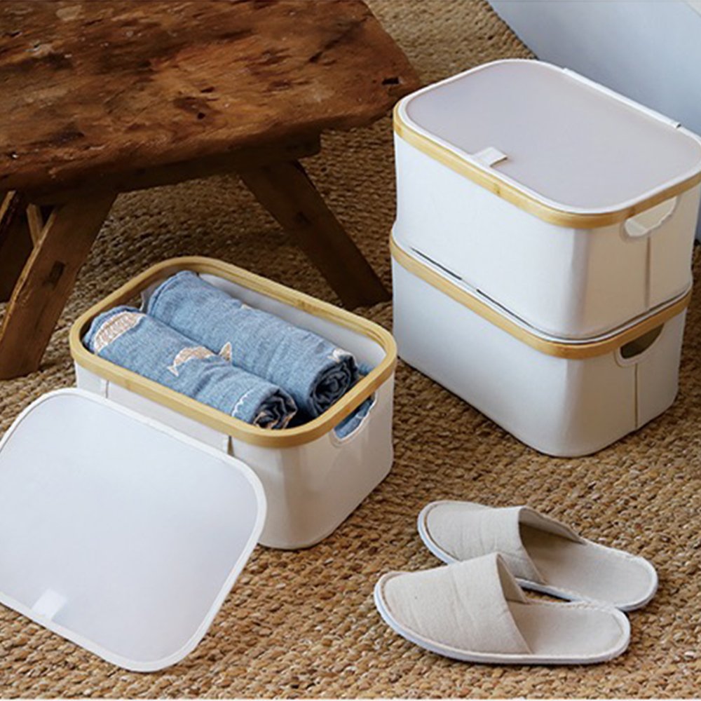 Bulk Laundry Baskets Bamboo Hoop Laundry Bucket - Great Shine Home ...