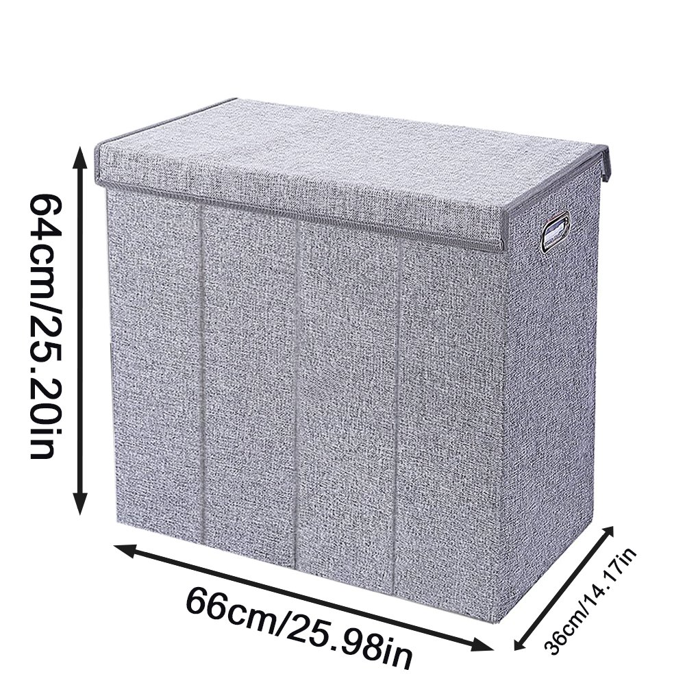 Bulk Laundry Baskets Three Compartment Laundry Hamper - Great Shine ...