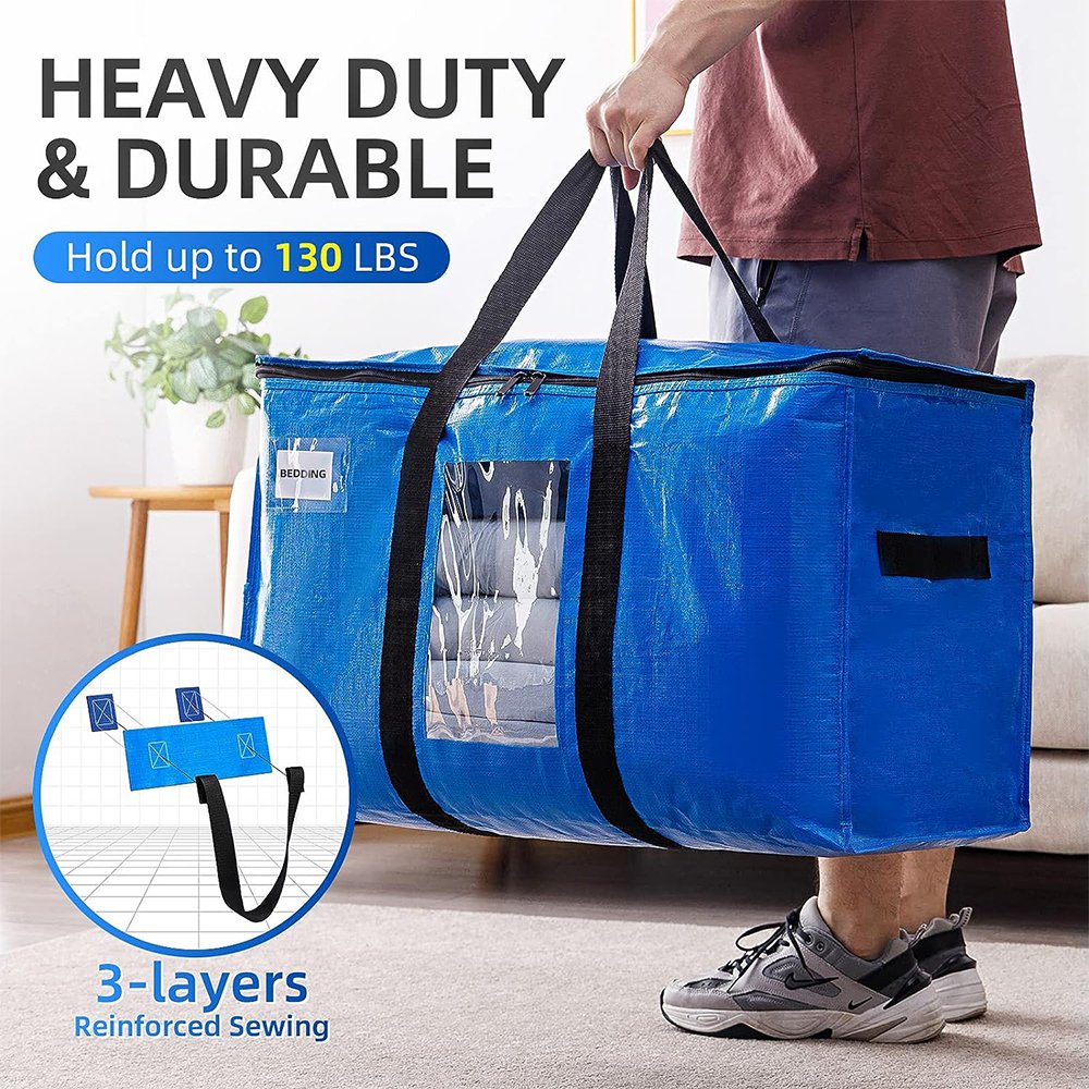 Custom Storage Bag Large Capacity Pe Moving Bag - Great Shine Home ...