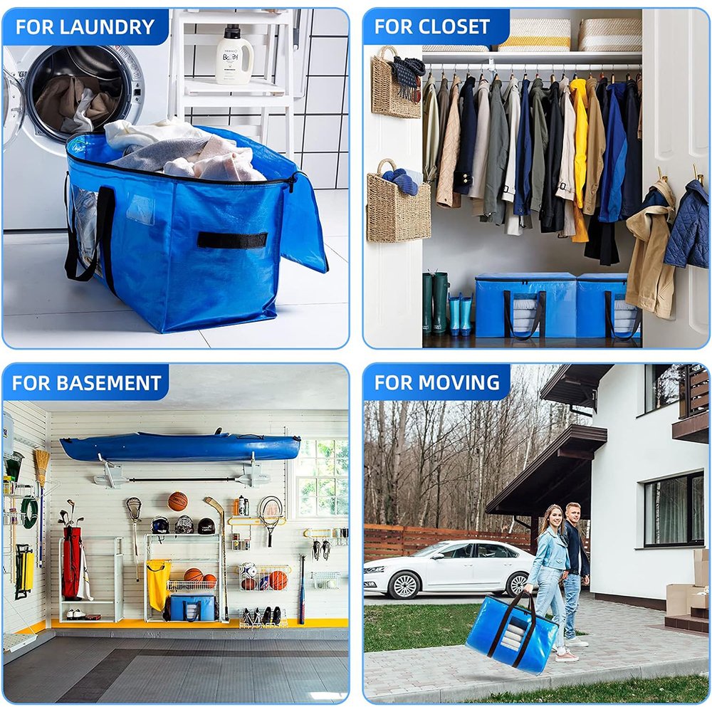 Custom Storage Bag Large Capacity Pe Moving Bag - Great Shine Home ...