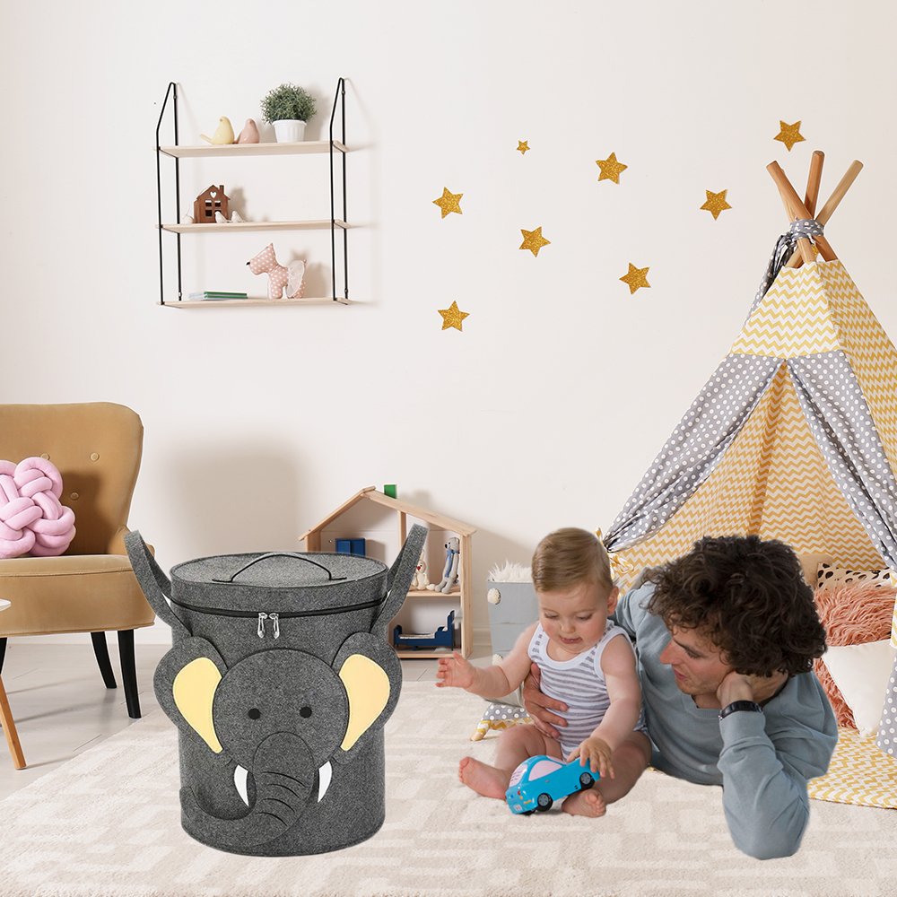 Custom Toy Box Children Cartoon Toy Storage Basket And Mat - Great ...