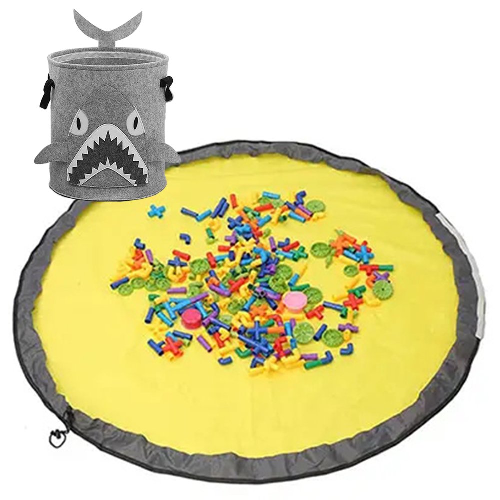 Custom Toy Storage Children Multifunctional Toy Box With Play Mat ...