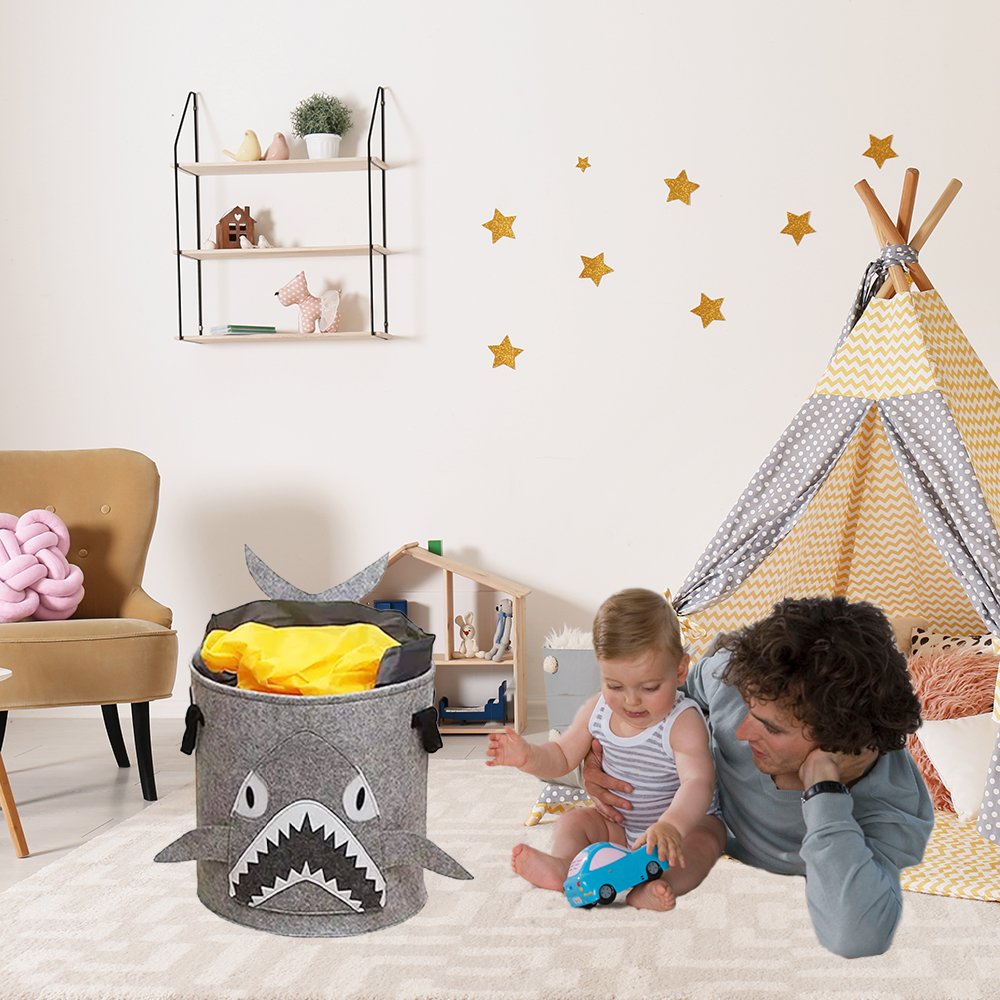 Custom Toy Storage Children Multifunctional Toy Box With Play Mat ...