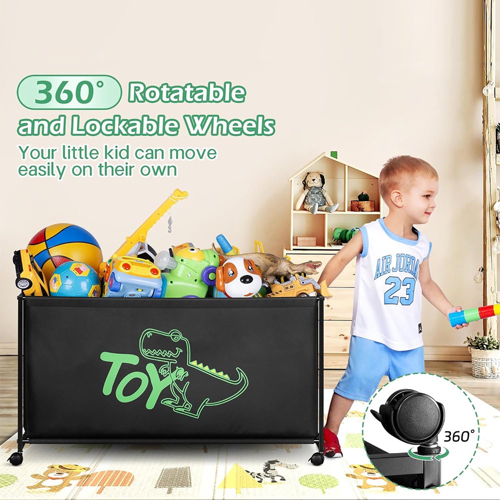 Custom Toy Basket Children Large Capacity Toy Organizer - Great Shine ...