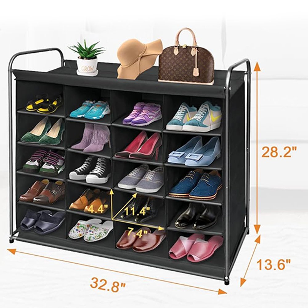 Custom Shoe Rack Portable Foldable Shoe Organizer - Great Shine Home ...