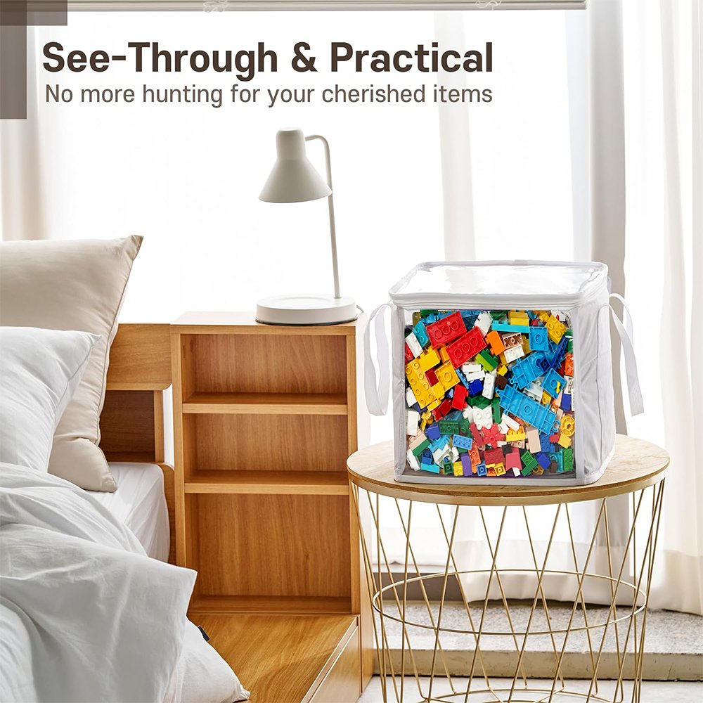 Pvc Lego Storage Bins Waterproof Foldable Organizer - Great Shine Home ...