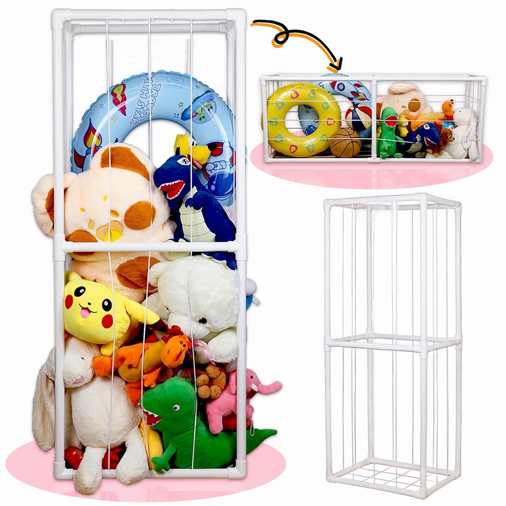 Stuffed Animal Zoo Storage Rack Pvc - Great Shine Home Storage Manufacturer