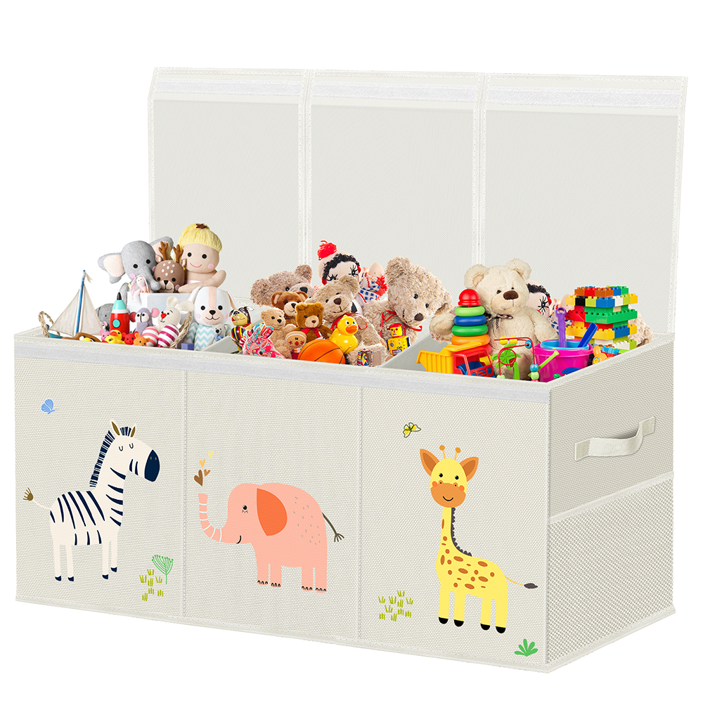 Custom Large Collapsible Toy Box with Lid - Great Shine Home Storage ...