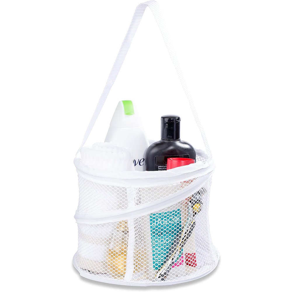 Mesh Shower Tote Foldable Shower Caddy with Carry Handle - Great Shine ...