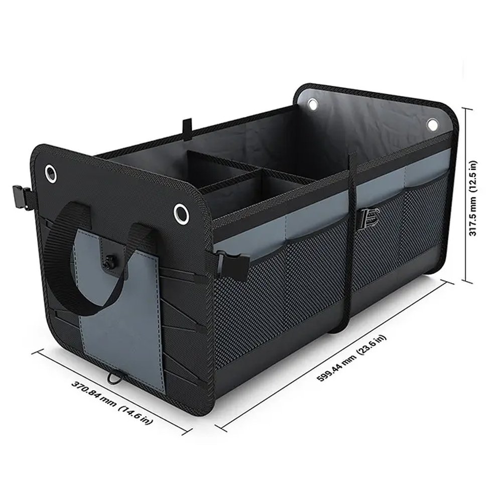 Collapsible Large Trunk Organizer with Removable Cooler Bag - Great ...