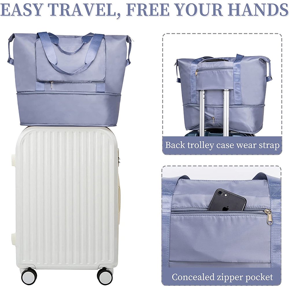 Portable Dry Wet Separation Portable Travel Bag - Great Shine Home ...