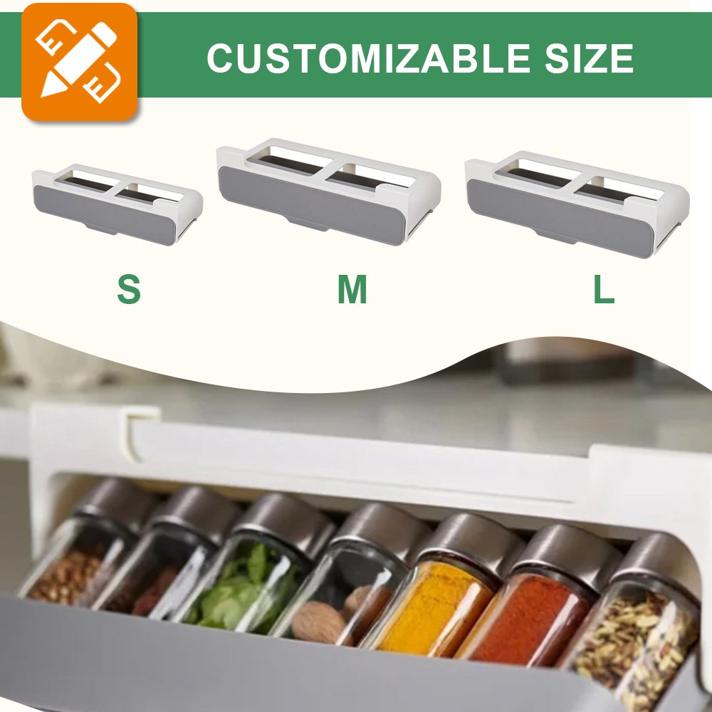 Plastic Cruet Storage Rack – Multi-Functional Spice Organizer - Great ...